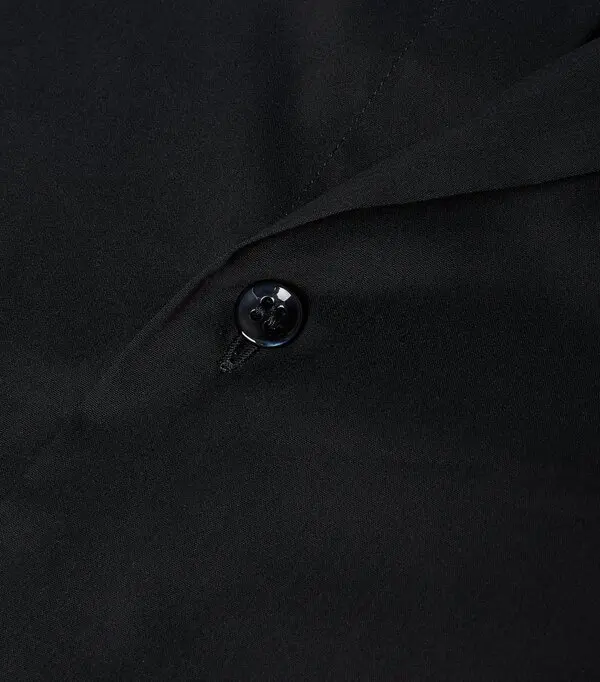 Giorgio Armani Linen Shirt - Blue