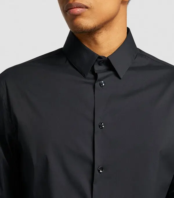 Giorgio Armani Linen Shirt - Blue