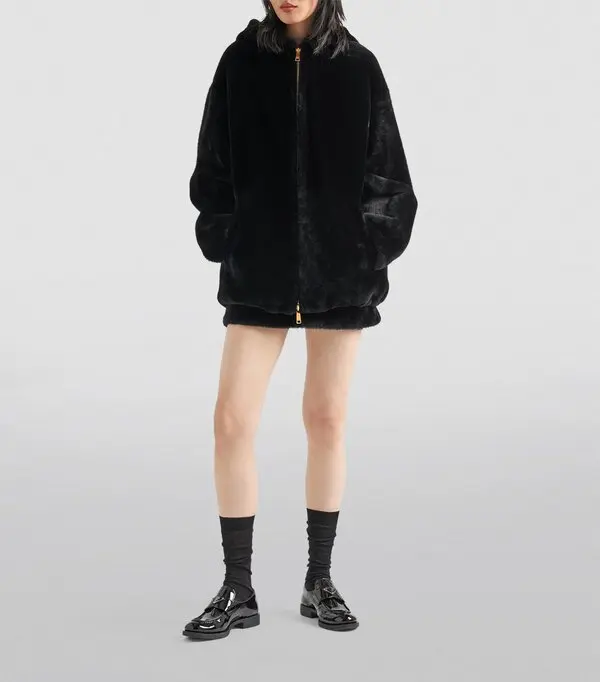 Prada Shearling Reversible Jacket