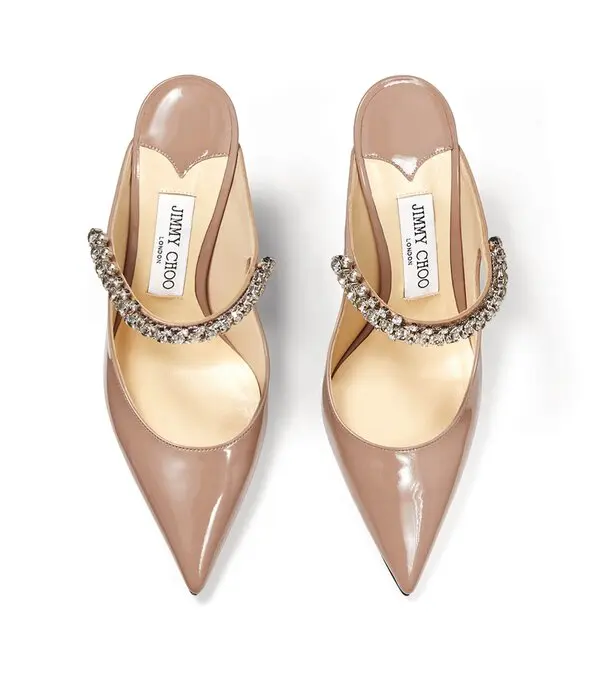JIMMY CHOO Bing 100 Leather Mules