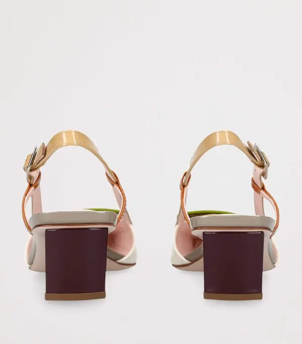ROGER VIVIER Belle Vivier Slingback Pumps With Buckle Detail
