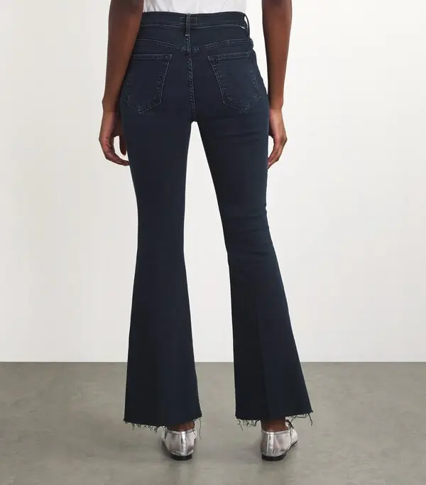 MOTHER The Weekender Fray Flared Jeans