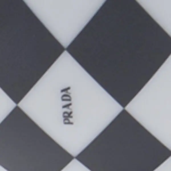 Prada Set Of 2 Porcelain Chequerboard Cereal Bowls