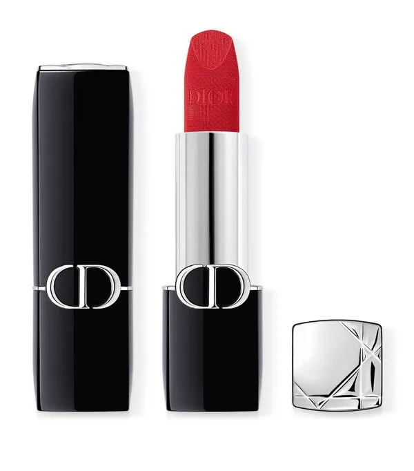 Dior Rouge Couture Colour Velvet-matte Refillable Lipstick - Pink