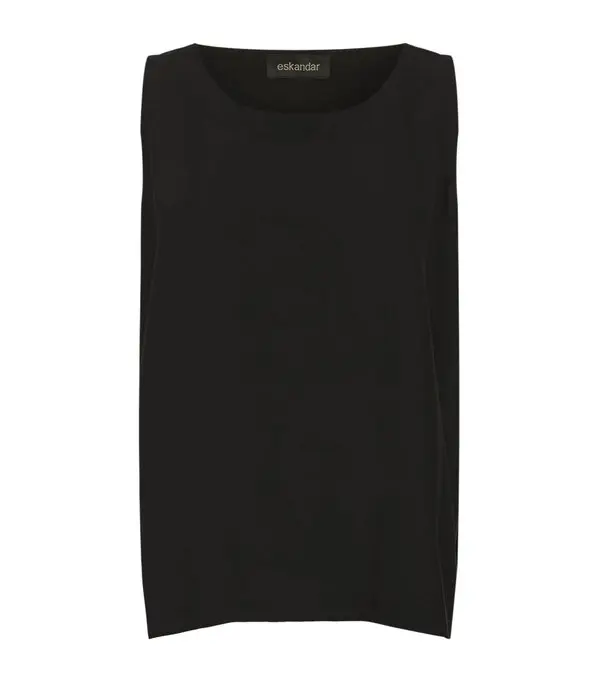 Eskandar Silk Shell Top