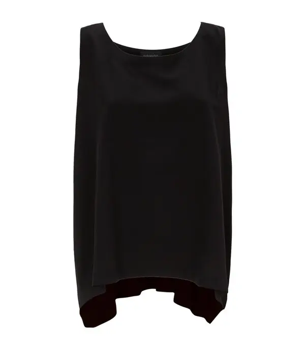 Eskandar Silk Shell Top