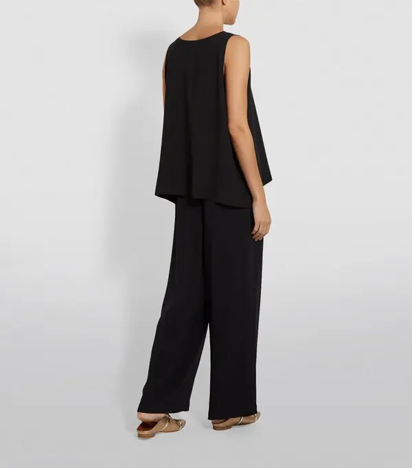 Eskandar Silk Shell Top