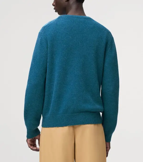 Loewe Wool Anagram Sweater - Green