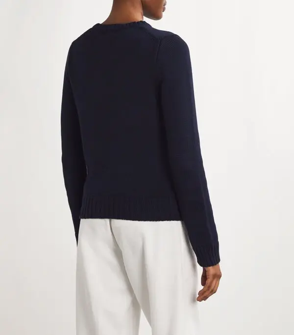 Polo Ralph Lauren Cotton American Flag Sweater