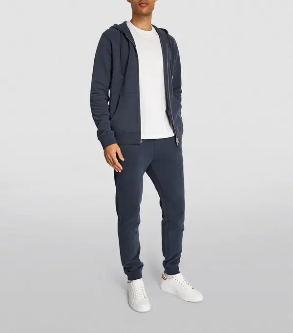 Sunspel Loopback Sweatpants - Navy
