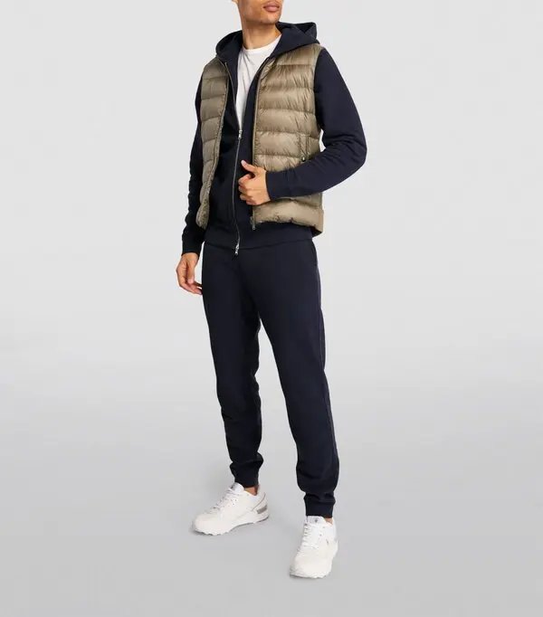 Sunspel Loopback Sweatpants - Navy