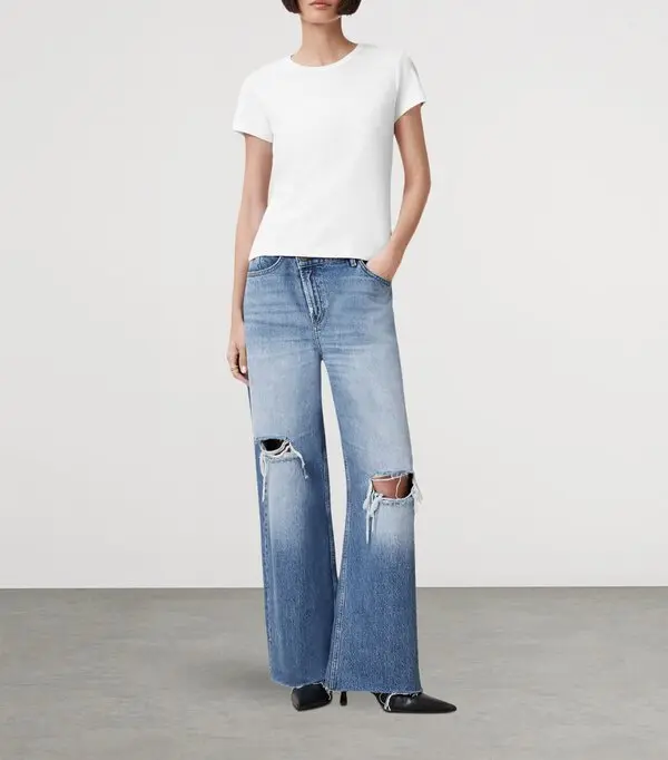 ALLSAINTS Organic Cotton Stevie T-shirt - White