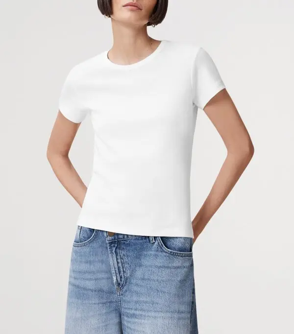 ALLSAINTS Organic Cotton Stevie T-shirt - White