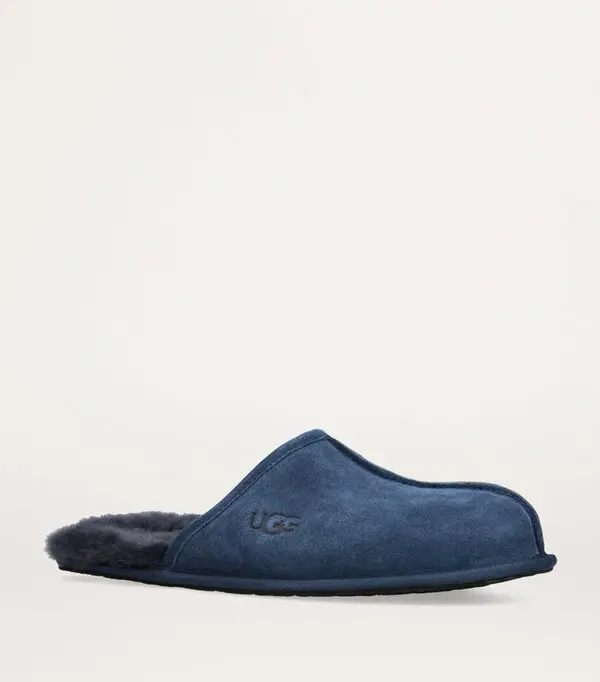 UGG Suede Scuff Slippers - Blue