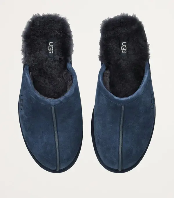 UGG Suede Scuff Slippers - Blue