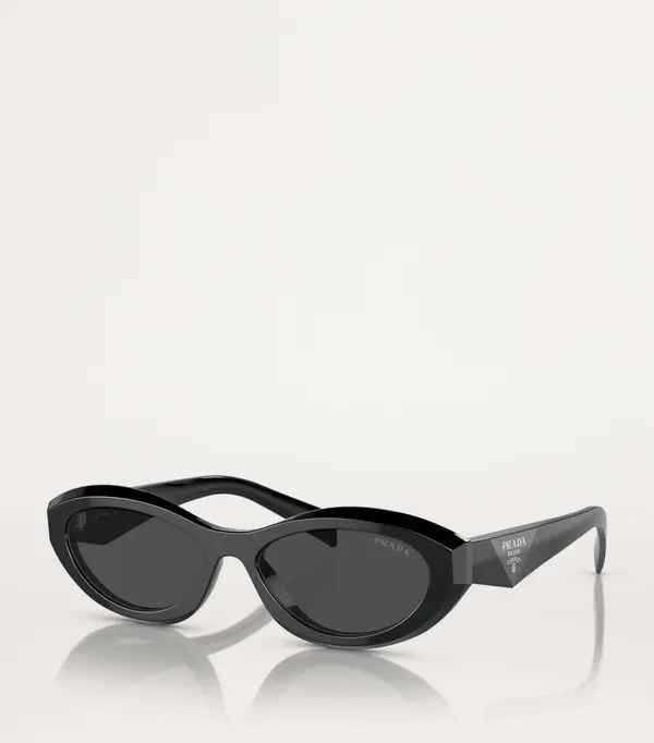 Prada Acetate Sunglasses - Black