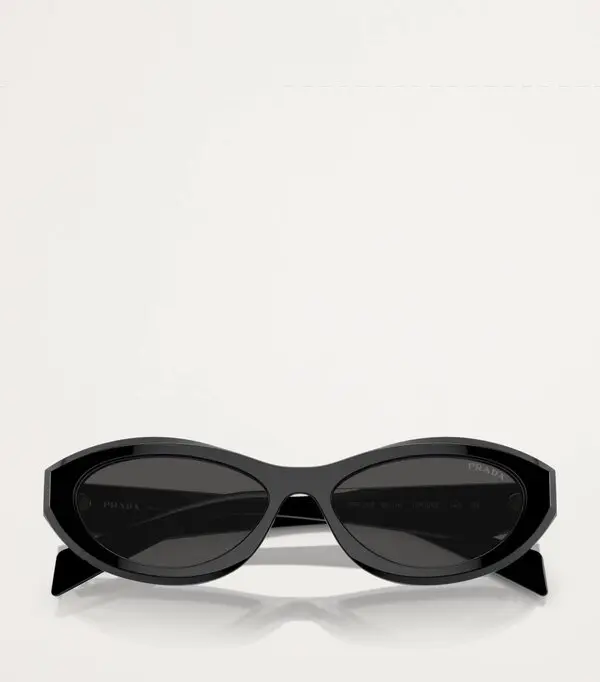 Prada Acetate Sunglasses - Black