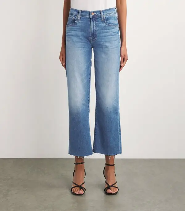 MOTHER The Mid Rise Rambler Zip Ankle Jeans