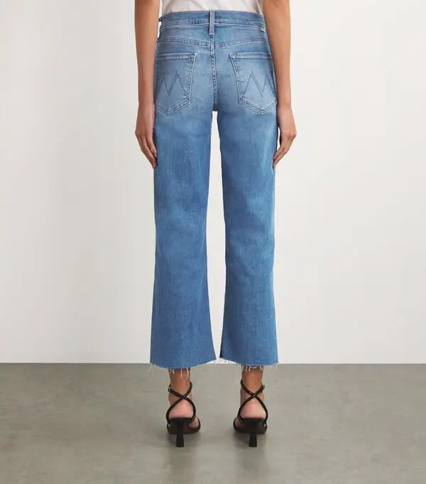 MOTHER The Mid Rise Rambler Zip Ankle Jeans