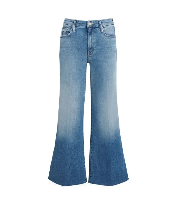 MOTHER The Roller Fray Wide-leg Jeans