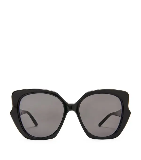 Loewe Thin Fantasy Cat Eye Sunglasses - Black