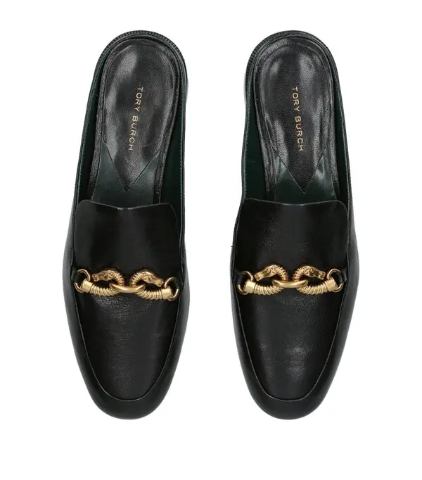Tory Burch Leather Jessa Loafer Mules