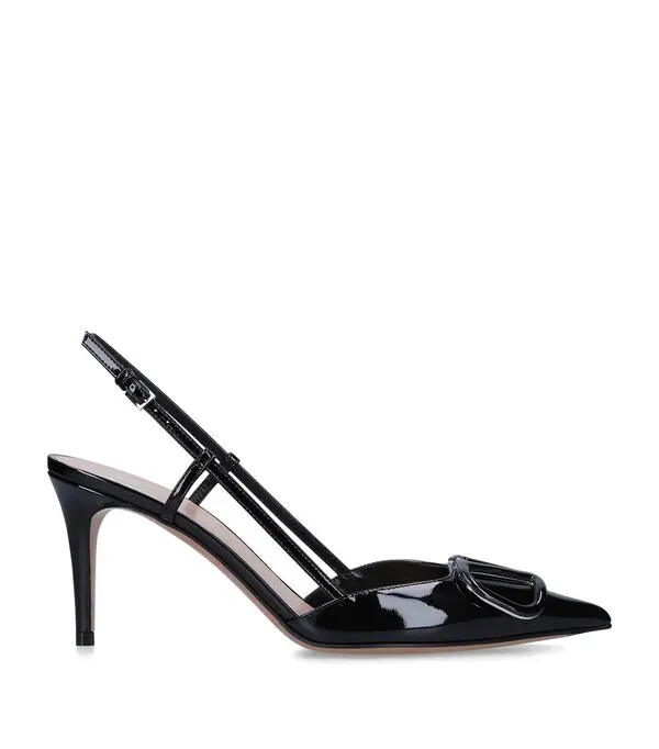 Valentino Garavani Leather Slingback Pumps