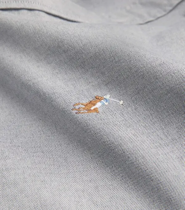 Polo Ralph Lauren Custom-fit Oxford Shirt - Grey