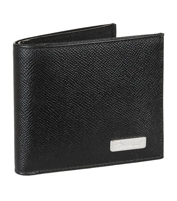 Chopard Small Leather Il Classico Bifold Wallet - Black