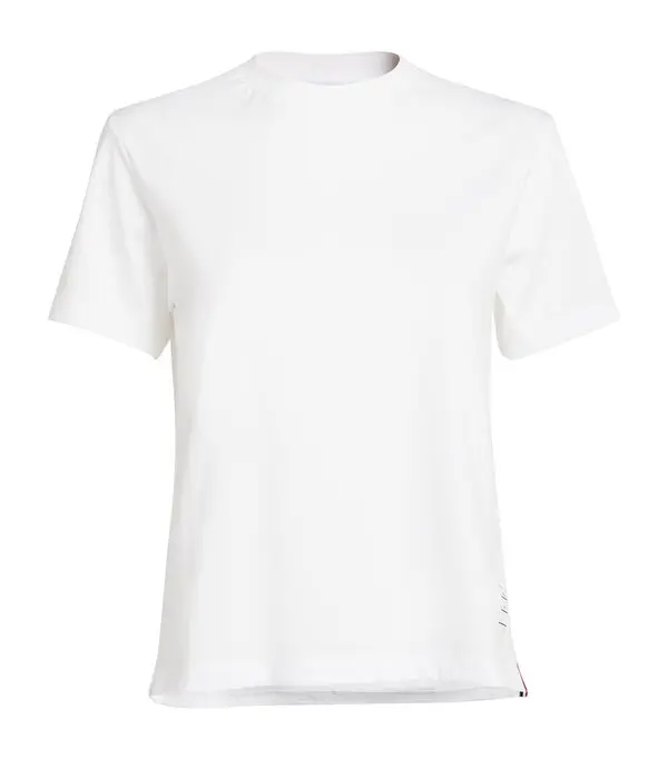 Thom Browne Name Patch T-shirt - White