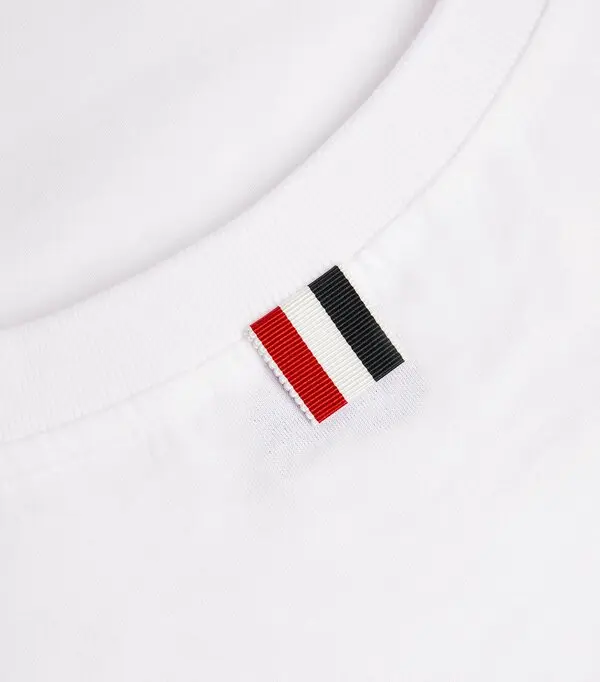 Thom Browne Name Patch T-shirt - White