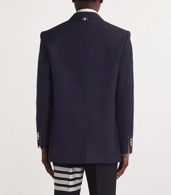 Thom Browne Wool Blazer - Navy
