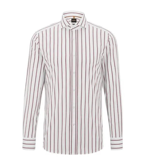 BOSS Cotton Striped Shirt