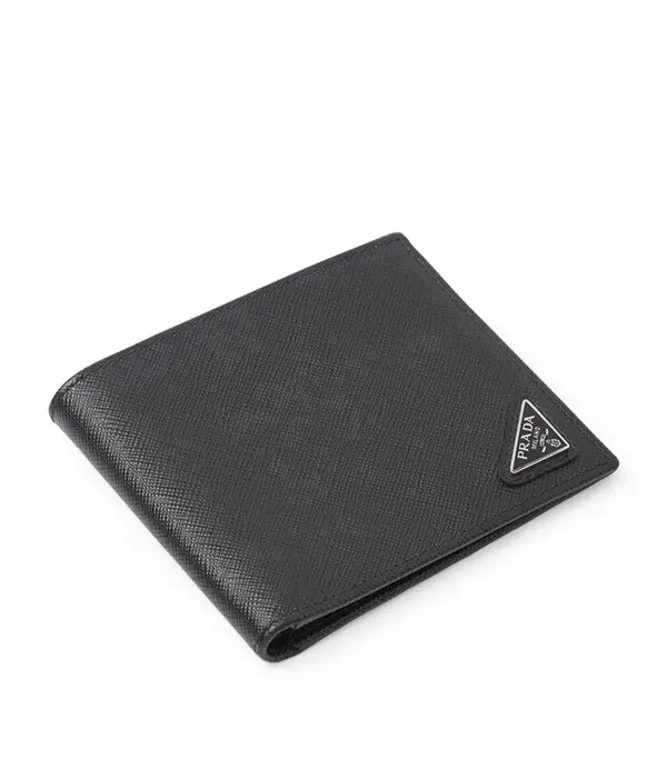 Prada Saffiano Leather Wallet - Black