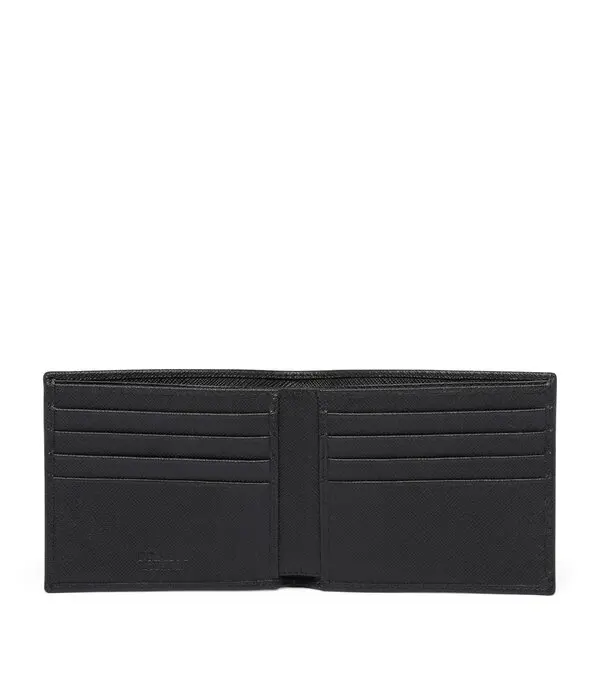 Prada Saffiano Leather Wallet - Black