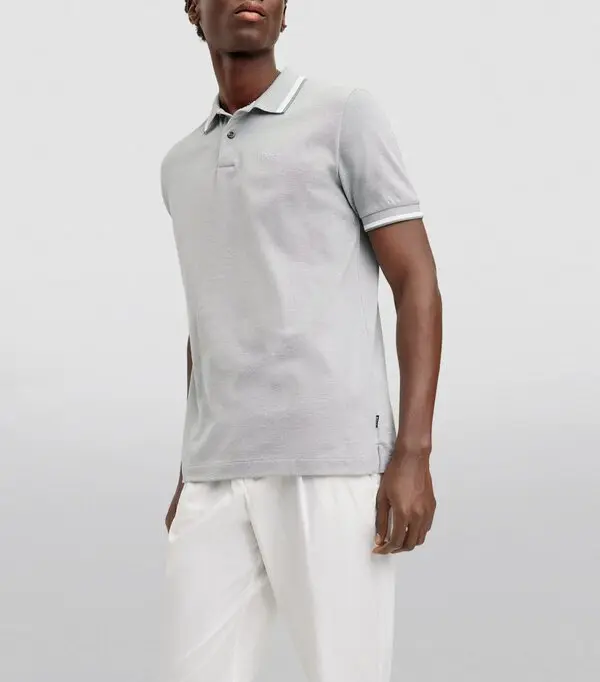 BOSS Stripe-detail Polo Shirt