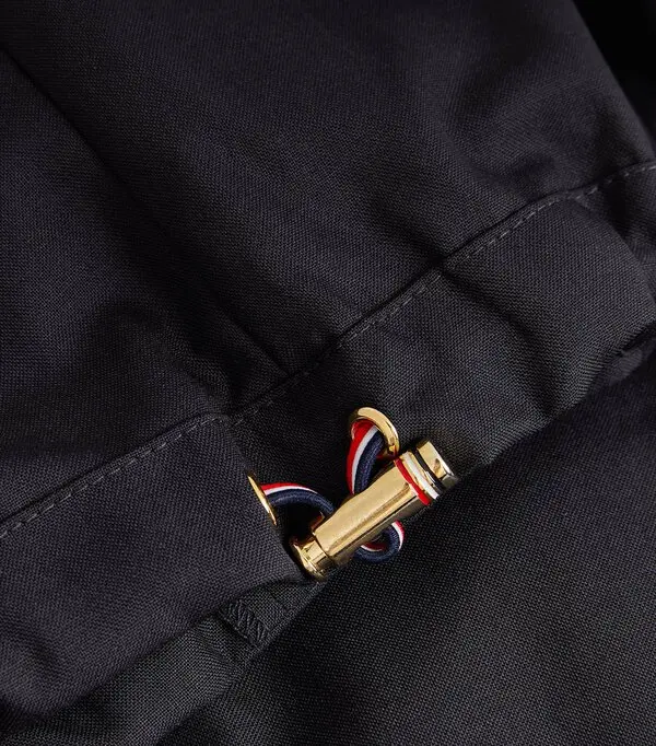 Thom Browne Wool 4-bar Trousers - Navy