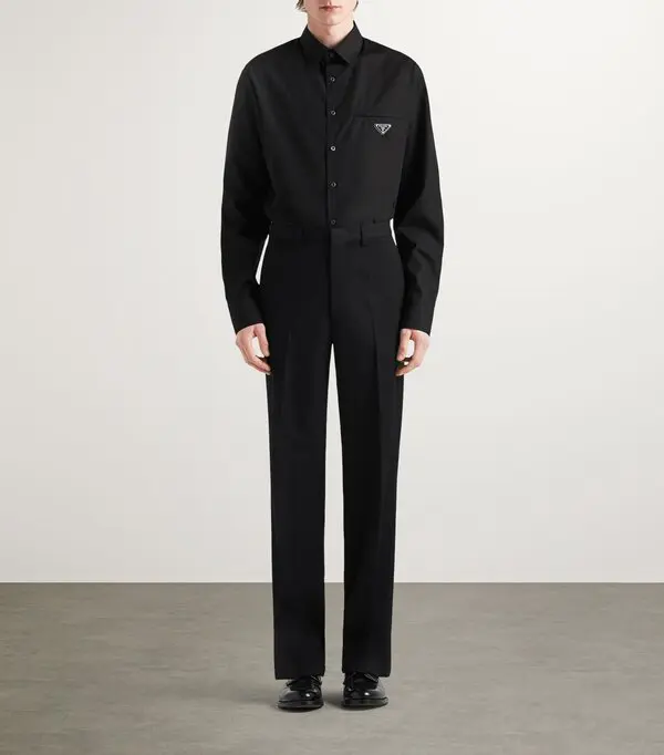 Prada Cotton Triangle Shirt