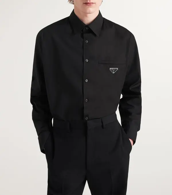 Prada Cotton Triangle Shirt
