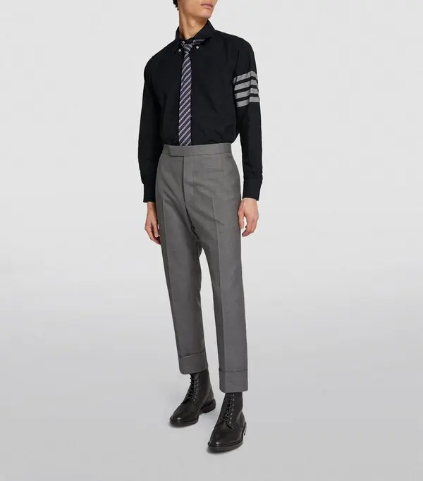 Thom Browne 4-bar Stripe Shirt