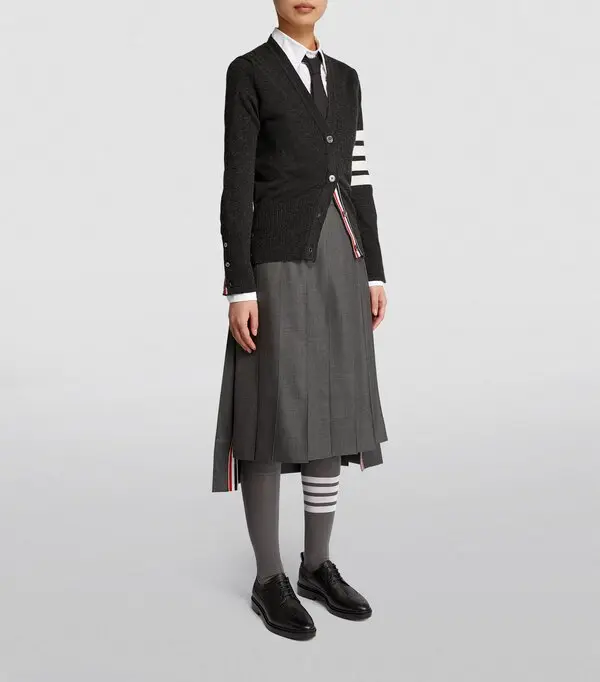 Thom Browne Pleated Midi Skirt