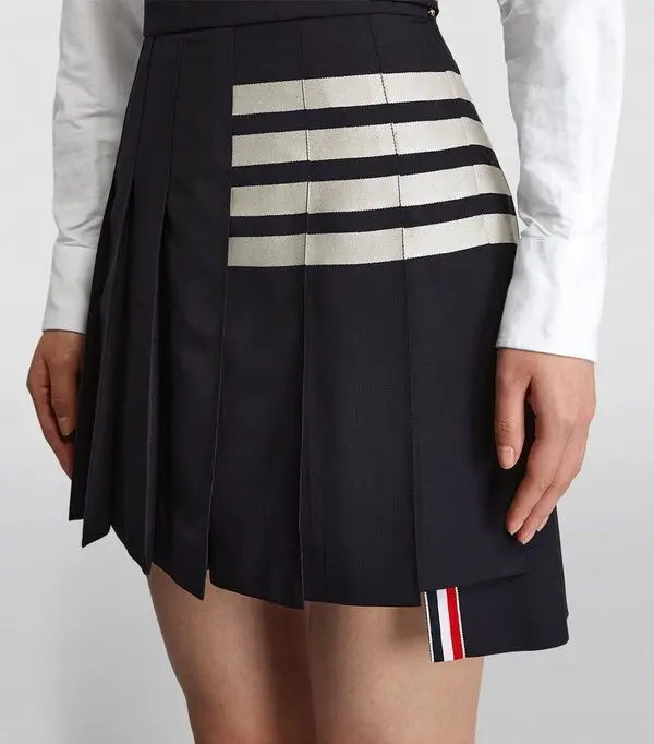 Thom Browne Pleated Mini Skirt