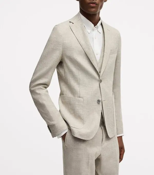 BOSS Linen Shirt - White