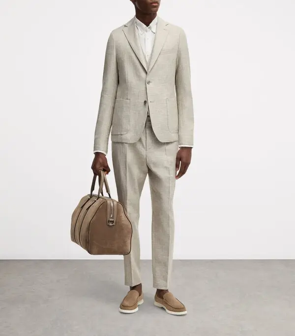 BOSS Linen Shirt - White