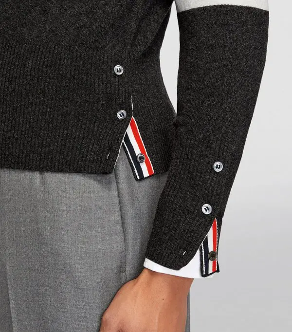 Thom Browne Cashmere 4-bar Sweater