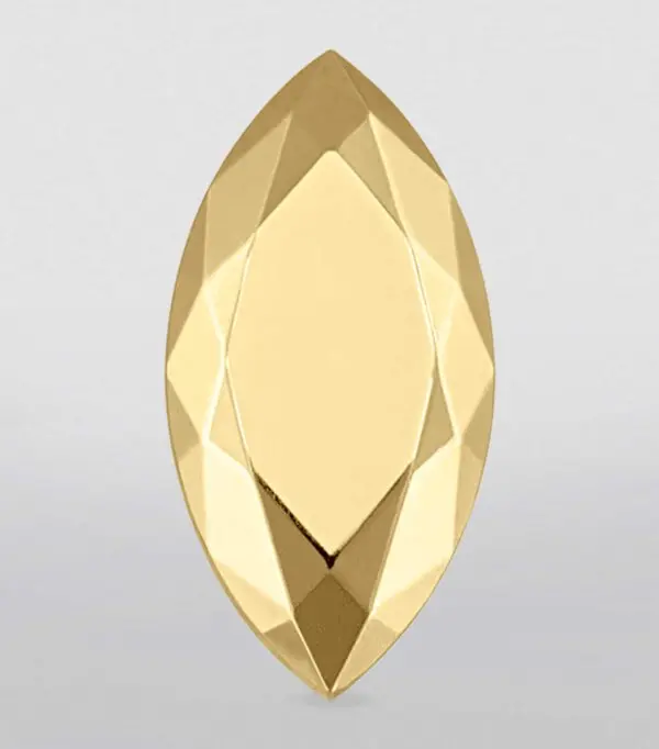 MARIA TASH Faceted Marquise Threaded Stud Earring