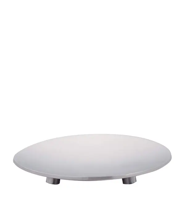 ZODIAC Round Soap Dish - Silver