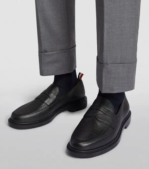Thom Browne Leather Loafers