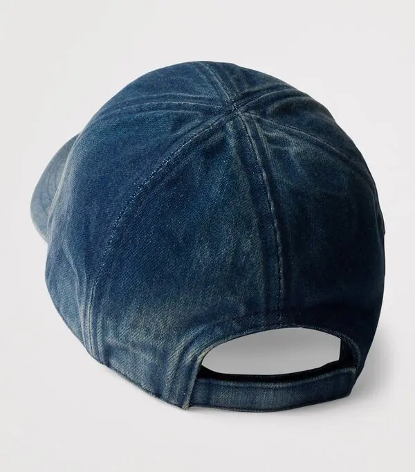 Prada Denim Baseball Cap