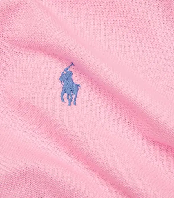 Polo Ralph Lauren Cotton-mesh Polo Shirt - Pink